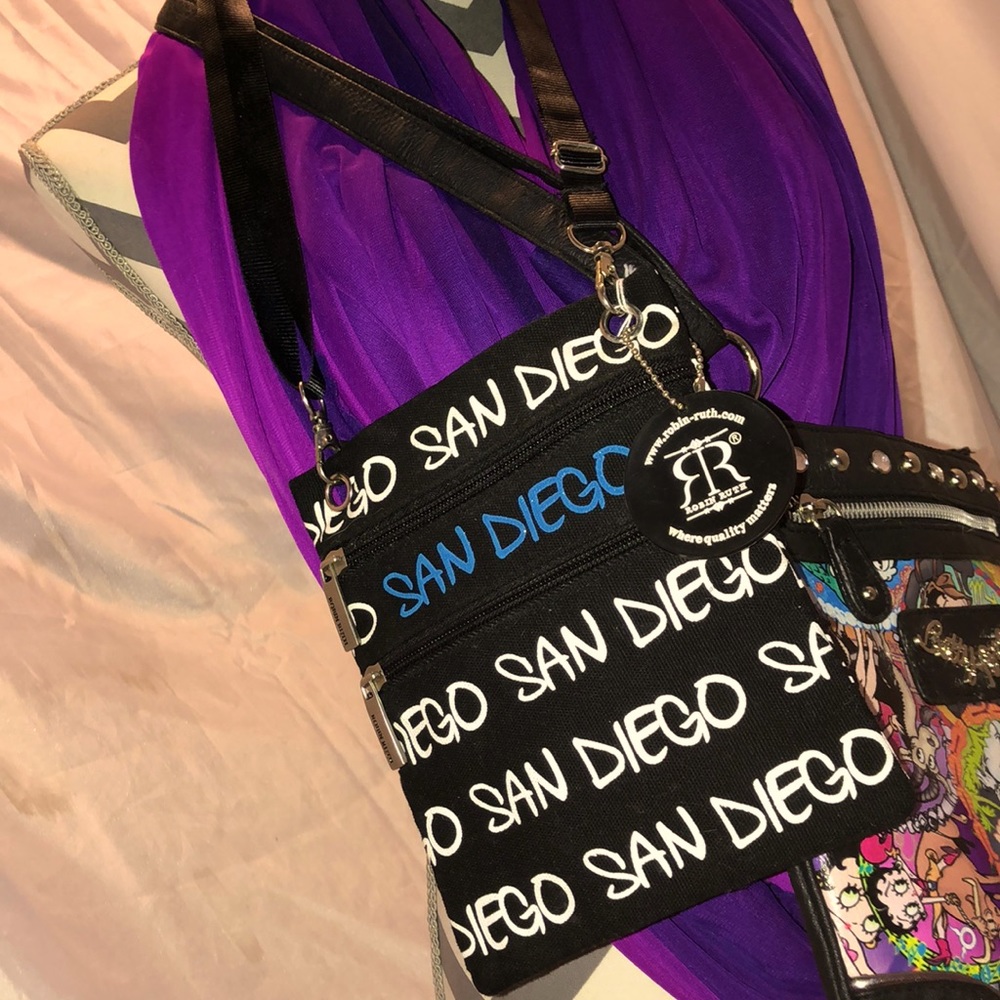 Robin Ruth San Diego Crossover Purse Satchel - Gem